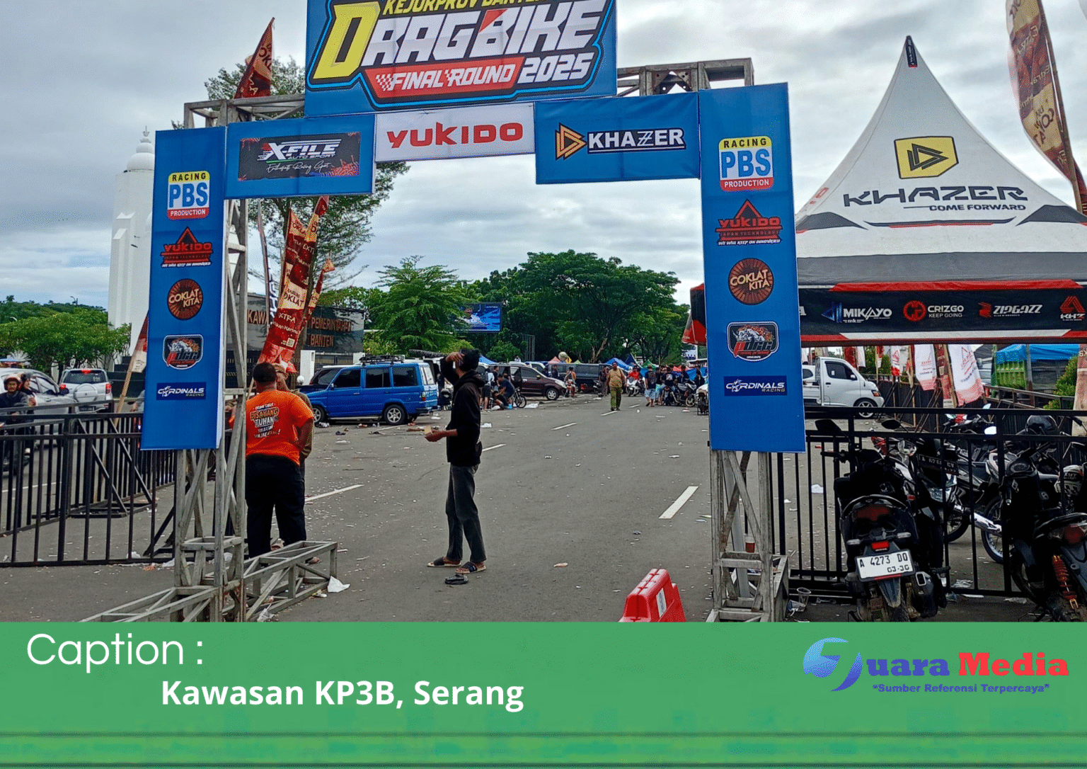 KP3B Serang Jadi " Kota Mini" : Wisata Warga Membludak, Jalan Ditutup ...